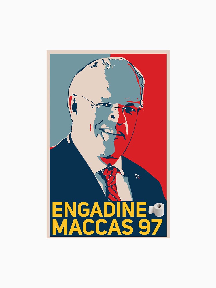 "Engadine Maccas - Scomo" T-shirt for Sale by Gooderestx4 | Redbubble ...