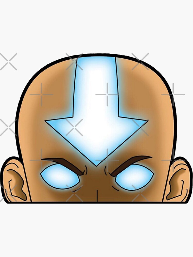 "Avatar (The Last Airbender) Peeker" Sticker for Sale by BukLauDesu ...