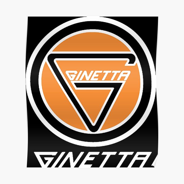 "CAR-Ginetta LOGO" Poster by Hapa501auto | Redbubble