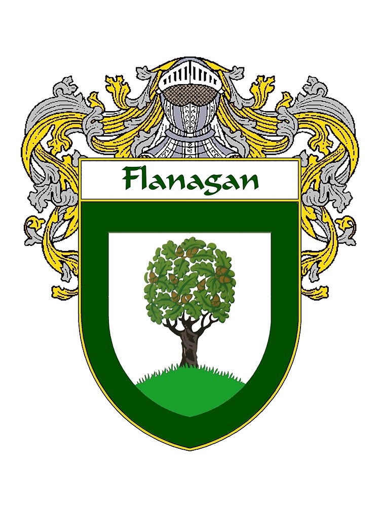 "Flanagan Coat of Arms/Family Crest" by William Martin | Redbubble