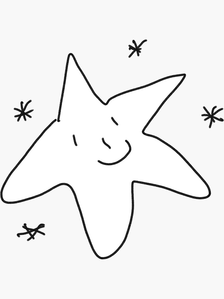 "shining star" Sticker by sunnywinehouse | Redbubble