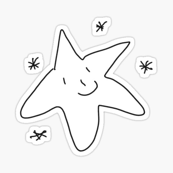 "shining star" Sticker by sunnywinehouse | Redbubble