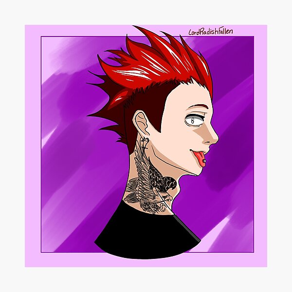 "Punk Tendou Fanart" Photographic Print for Sale by lordradish | Redbubble