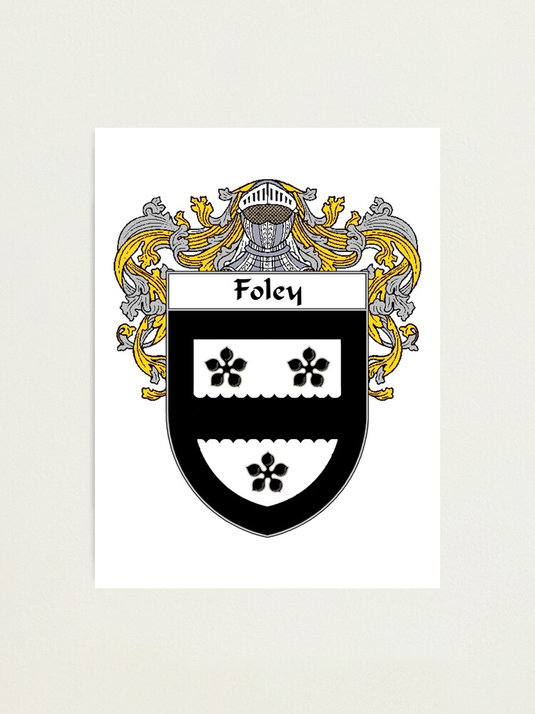 "Foley Coat of Arms/Family Crest" Photographic Print for Sale by ...