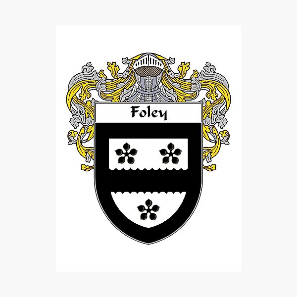 "Foley Coat of Arms/Family Crest" Photographic Print for Sale by ...