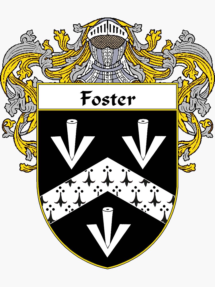 "Foster Coat of Arms/Family Crest" Sticker by IrishArms | Redbubble