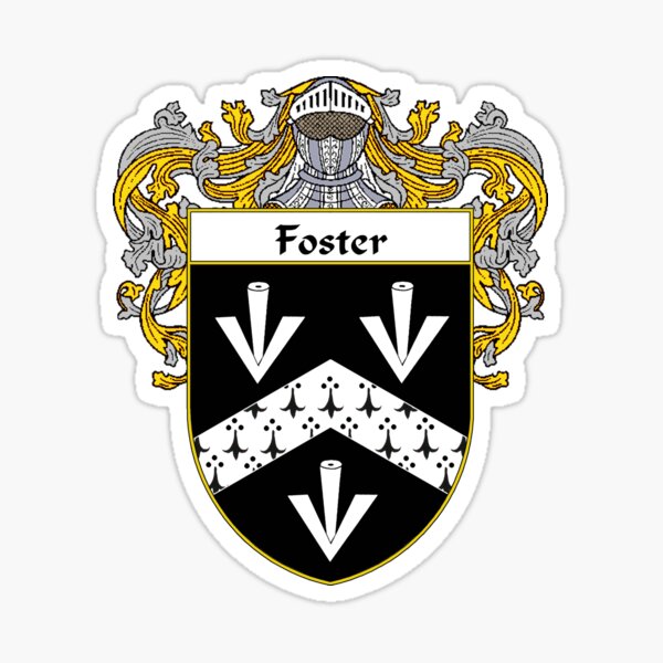 "Foster Coat of Arms/Family Crest" Sticker by IrishArms | Redbubble