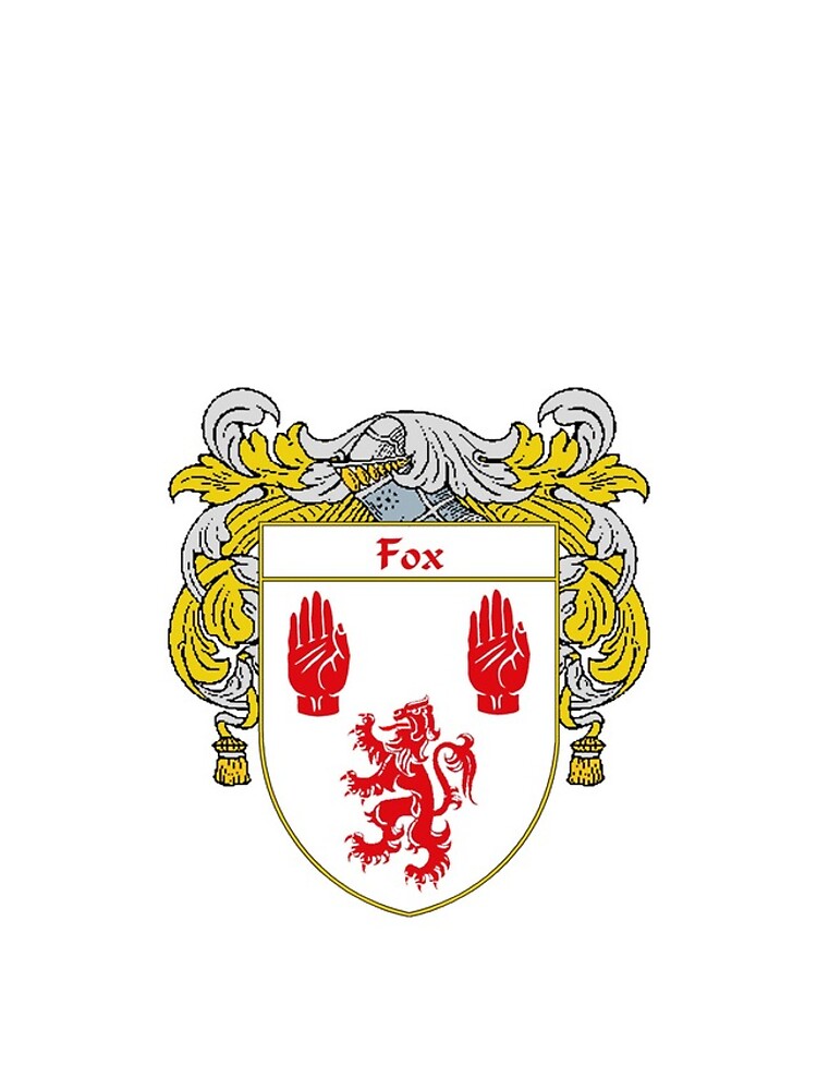 "Fox Coat of Arms/Family Crest" iPhone Case for Sale by IrishArms ...