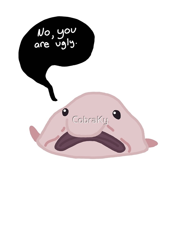 "Blobby the Blob fish" Art Print by CobraKy | Redbubble