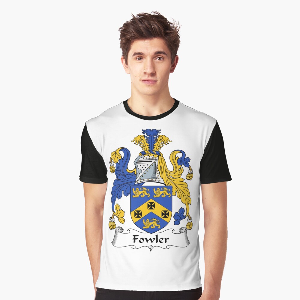 "Fowler Coat of Arms / Fowler Family Crest" Sticker for Sale by ...