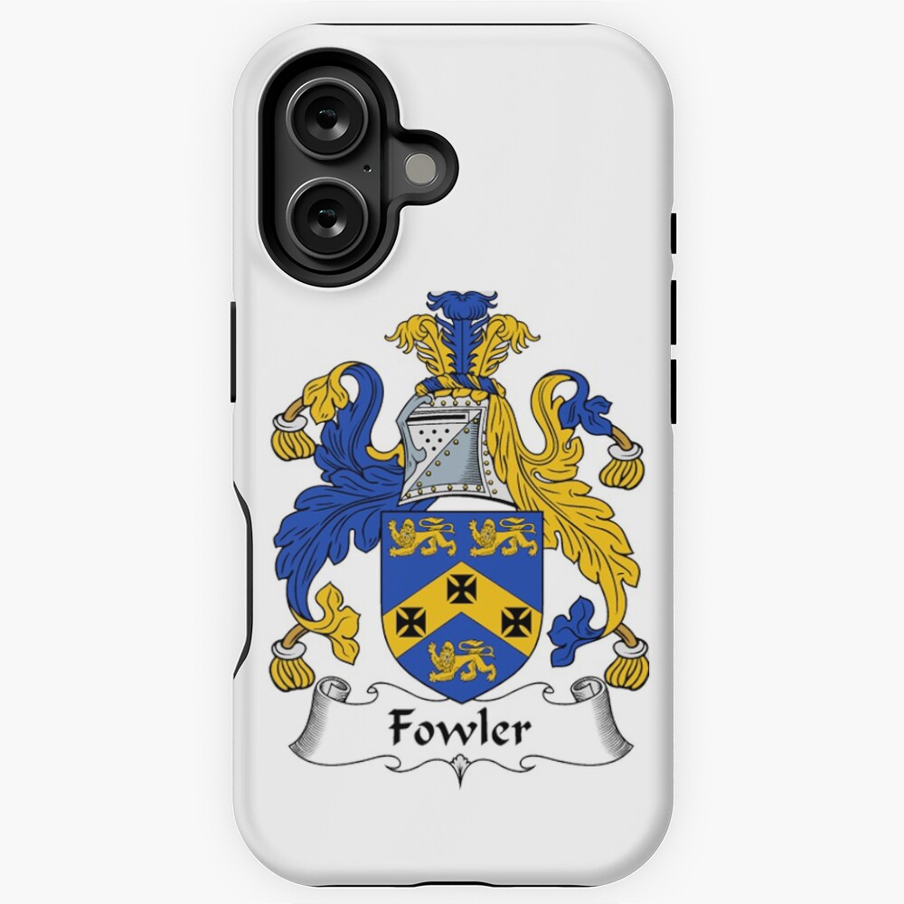 "Fowler Coat of Arms / Fowler Family Crest" Sticker for Sale by ...