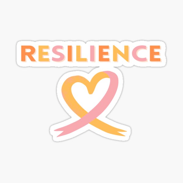 "Breast Cancer Awareness - Resilience" Sticker by WeAppreciate | Redbubble