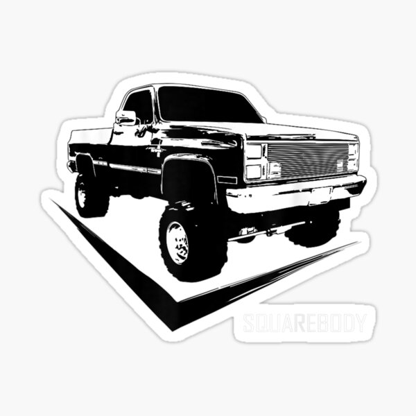 Squarebody Classic Stickers | Redbubble