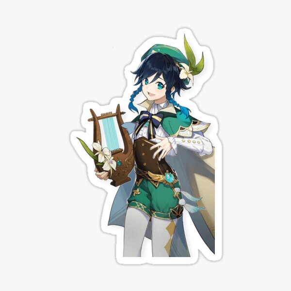 "venti (genshin impact)" Sticker by dazaililkinnie | Redbubble