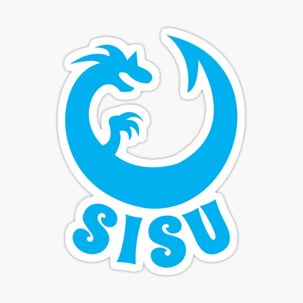 "Sisu The Dragon" Sticker for Sale by mylordkep | Redbubble