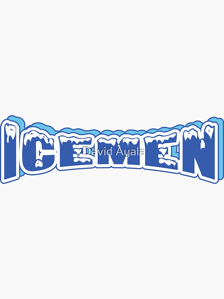 "Icemen Hockey Logo" Sticker for Sale by DavidAyala | Redbubble