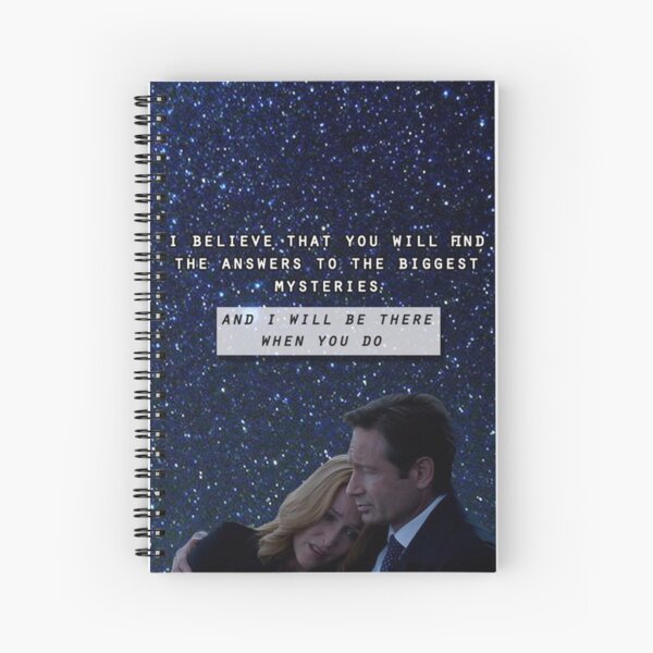 "Revival Mulder & Scully" Spiral Notebook by scullysdelirium | Redbubble