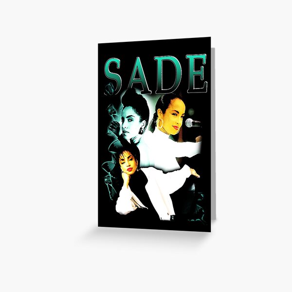 "SADE Vintage Inspired 90's" Greeting Card by TommieGottlieb | Redbubble
