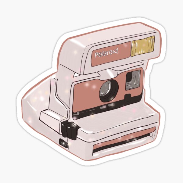 "Polaroid pink aesthetic sticker " Sticker by nioonx | Redbubble