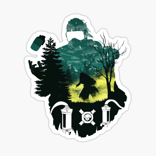 "Caustic Apex" Sticker for Sale by mustbewhy | Redbubble