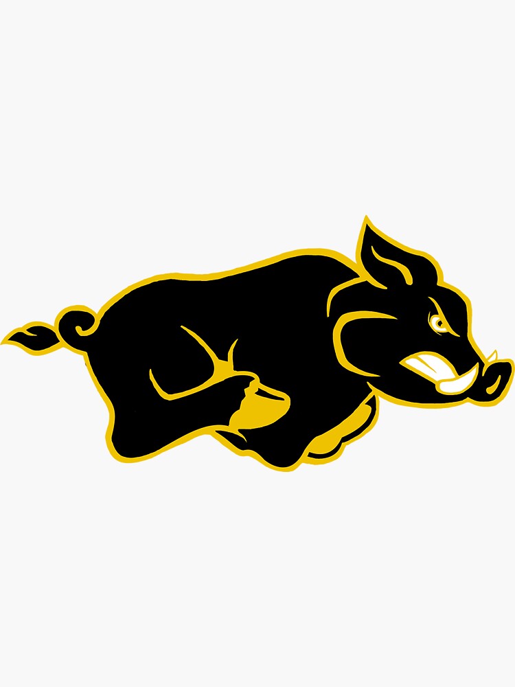 "The Black Pig" Sticker for Sale by jwduggan | Redbubble