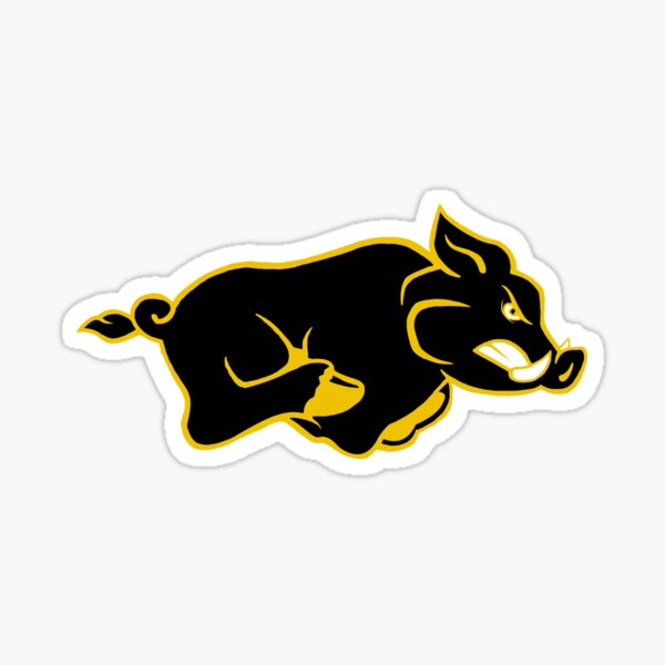 "The Black Pig" Sticker for Sale by jwduggan | Redbubble