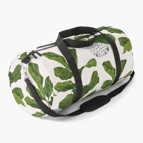 "Fiddle leaf fig tree interior plant" Duffle Bag by Elbuenlimon | Redbubble