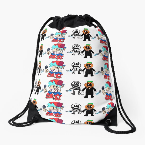 "Friday Night Funkin (FNF)" Drawstring Bag for Sale by mvq101 | Redbubble