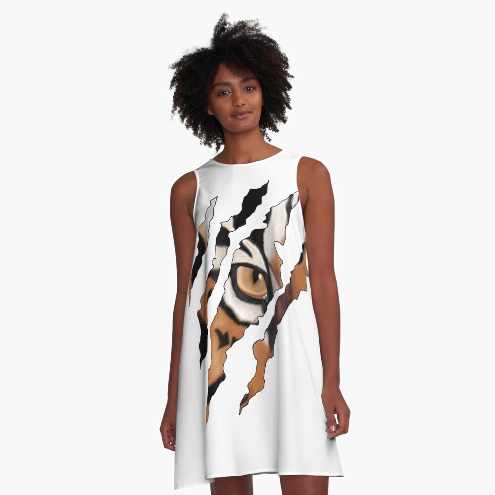 "tiger eye, Tiger Claw Cheetah , tiger transparent Sticker" Sticker for ...