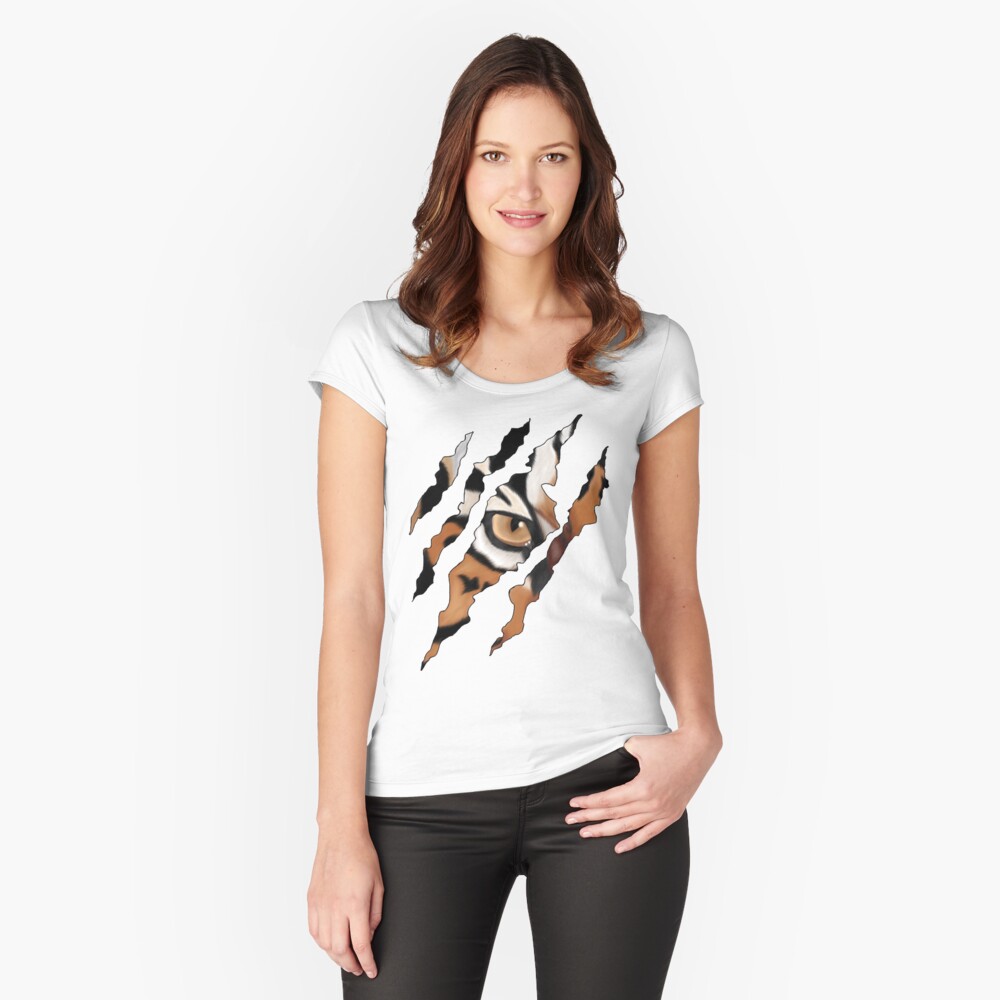 "tiger eye, Tiger Claw Cheetah , tiger transparent Sticker" Sticker for ...