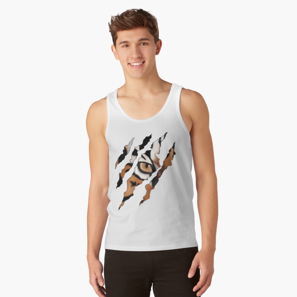 "tiger eye, Tiger Claw Cheetah , tiger transparent Sticker" Sticker for ...