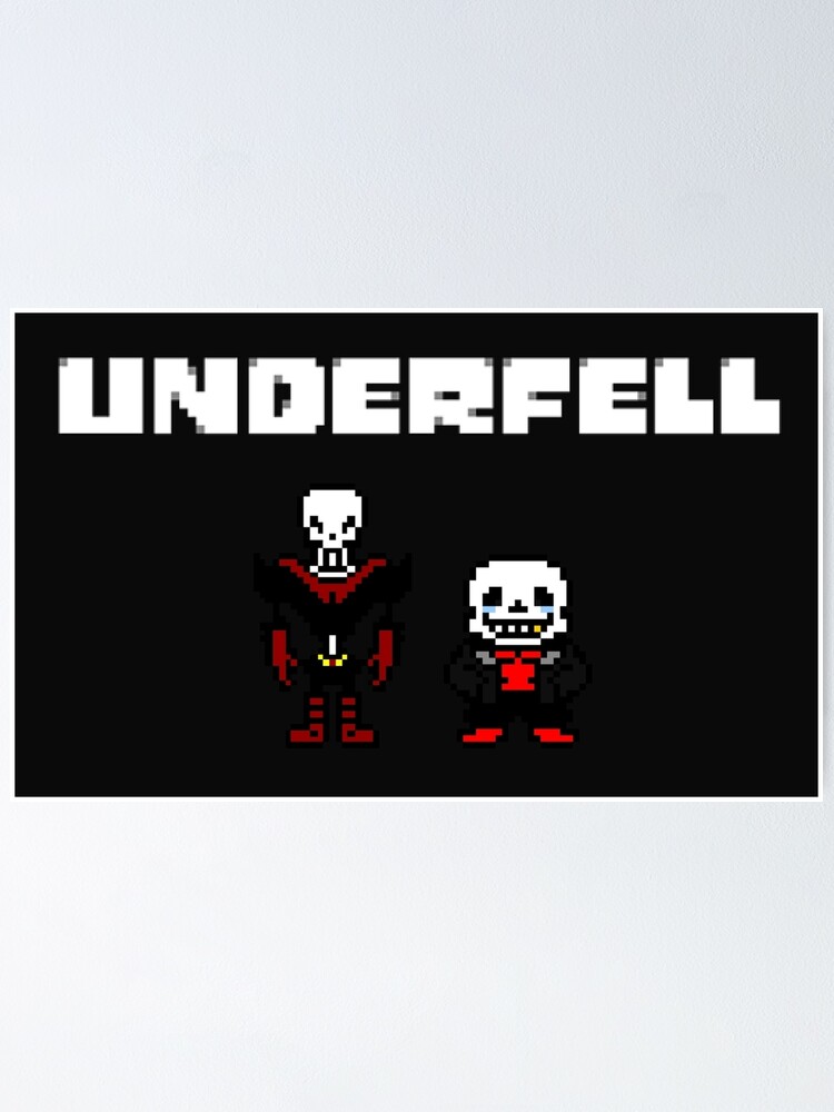 "Underfell" Poster by drmeow | Redbubble