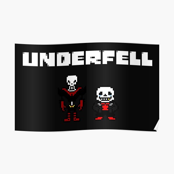 "Underfell" Poster by drmeow | Redbubble