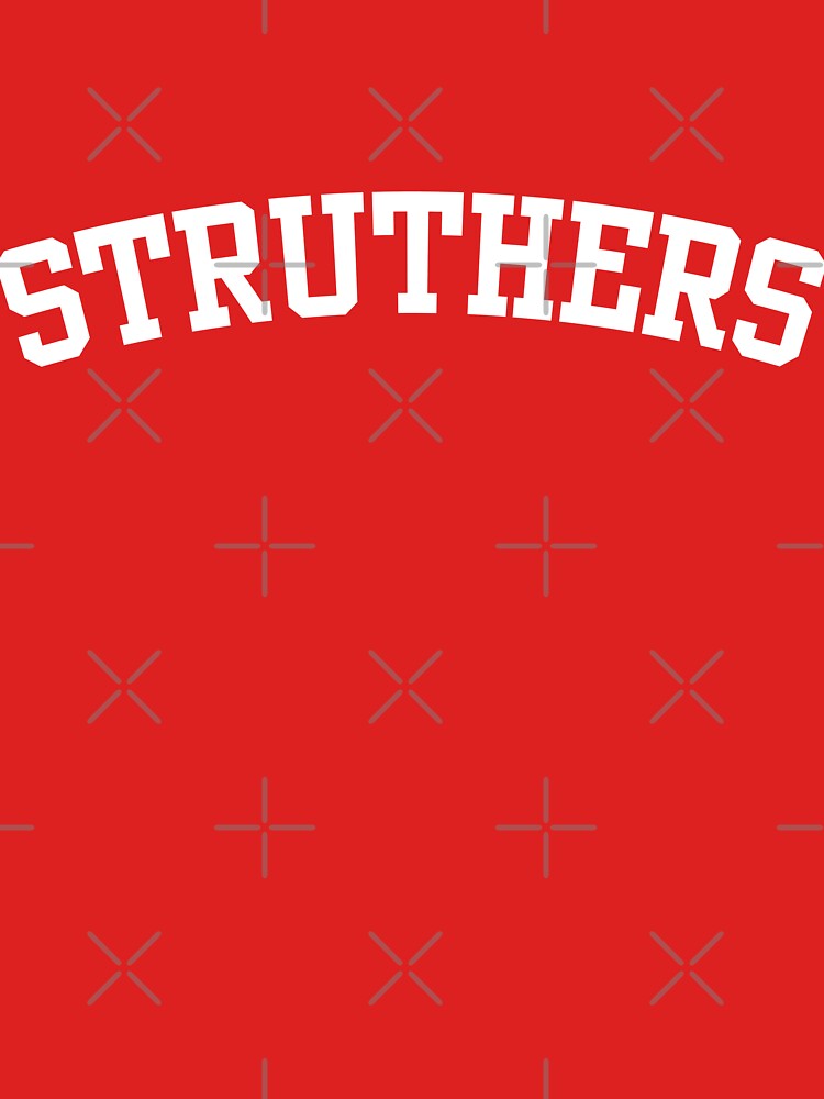 "Classic Struthers: Collegiate-Style Logo" T-shirt for Sale by ...