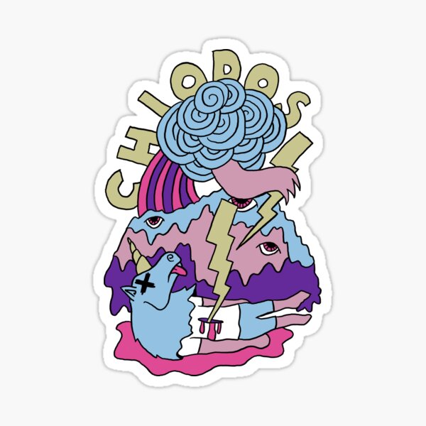 "Chiodos: Dead Unicorn" Sticker by yourscene | Redbubble