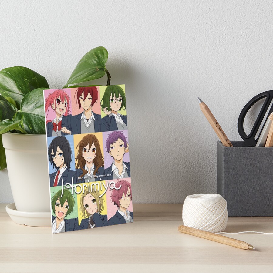 "Horimiya poster" Art Board Print for Sale by mikepa120 | Redbubble