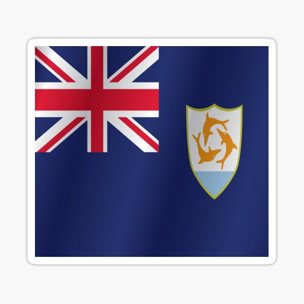 "Anguilla flag" Sticker by ARTPICSS | Redbubble