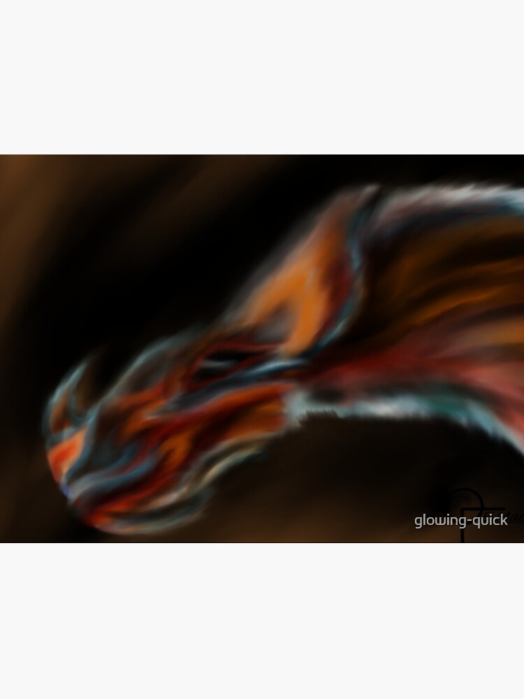 "Zodiac Leo Dragon" Poster for Sale by glowing-quick | Redbubble