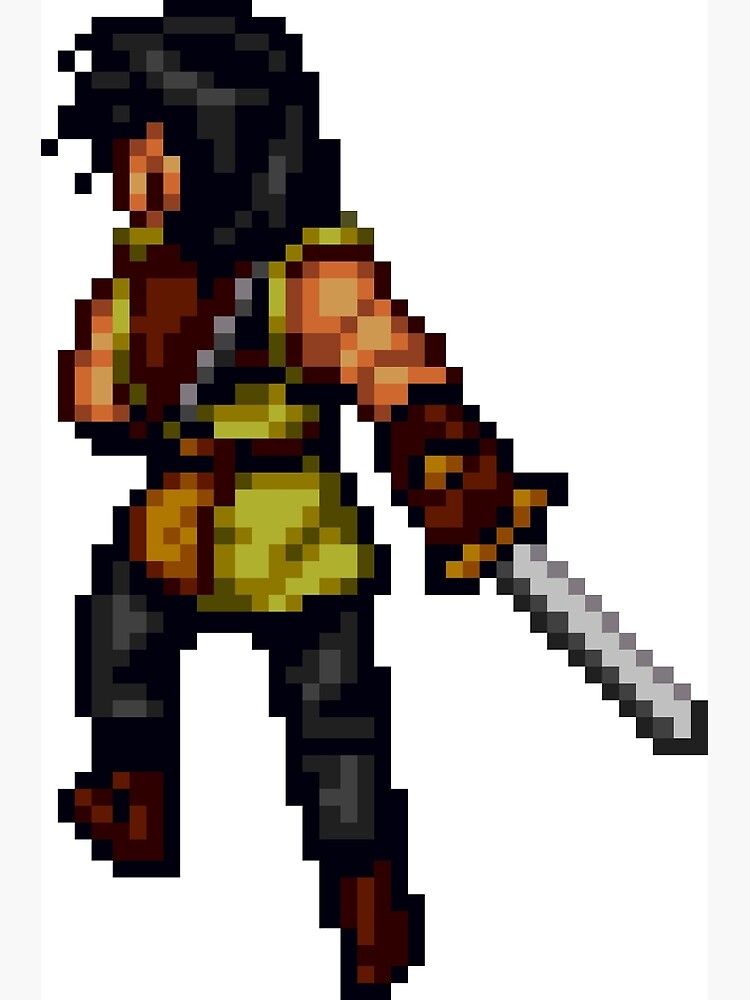 "Viktor pixel art" Canvas Print by sincefunk | Redbubble