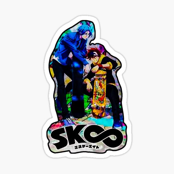 "sk8 the infinity Langa Sticker" Sticker by XDes-00 | Redbubble