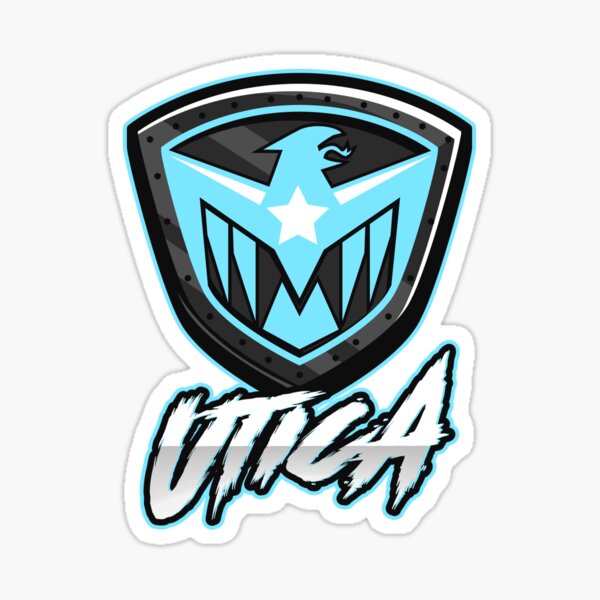 "Utica Shield" Sticker by techdave | Redbubble