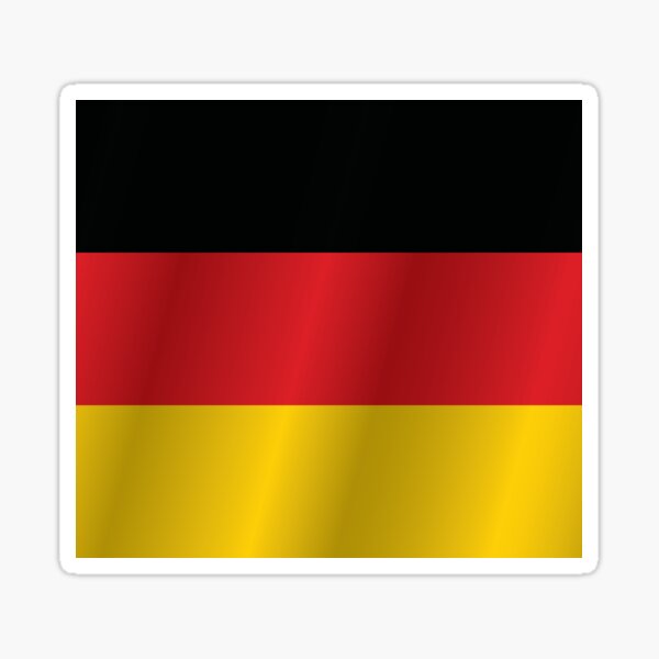 "Germany flag" Sticker for Sale by ARTPICS SIMPLE | Redbubble