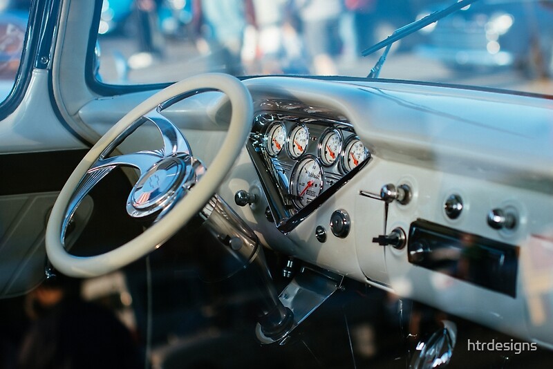 "Custom Chevy truck dashboard" by htrdesigns | Redbubble