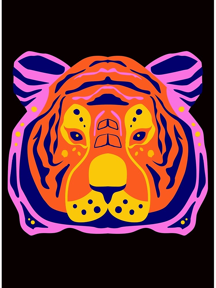 "Bright tiger" Poster by shane62 | Redbubble