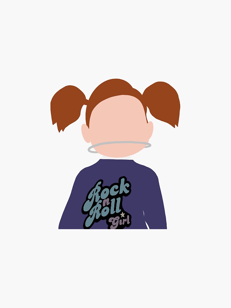 "Darla" Sticker for Sale by elddesign | Redbubble