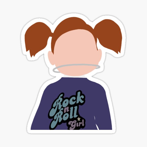 "Darla" Sticker for Sale by elddesign | Redbubble