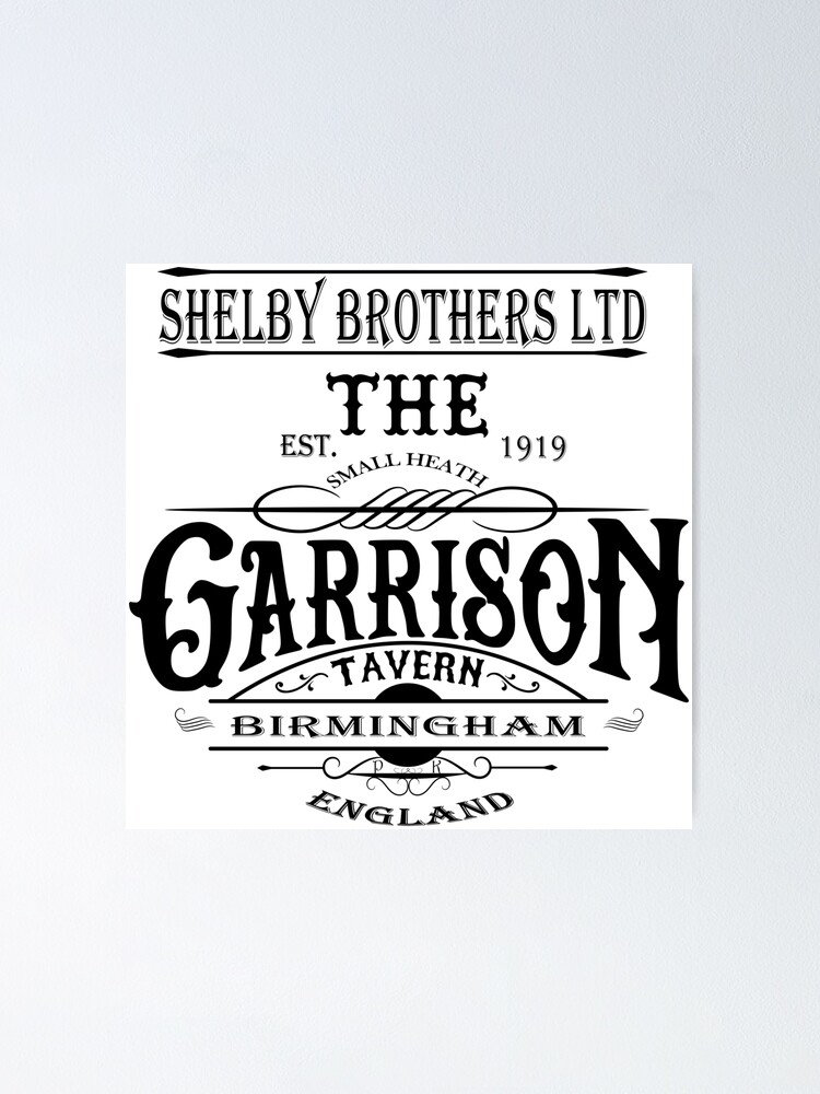 "The Garrison Tavern" Poster for Sale by StuffWeAllGet | Redbubble