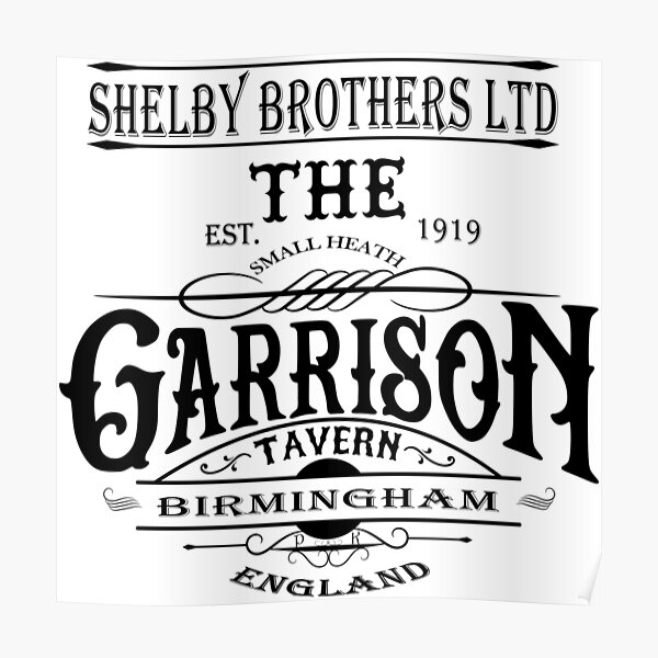 "The Garrison Tavern" Poster for Sale by StuffWeAllGet | Redbubble