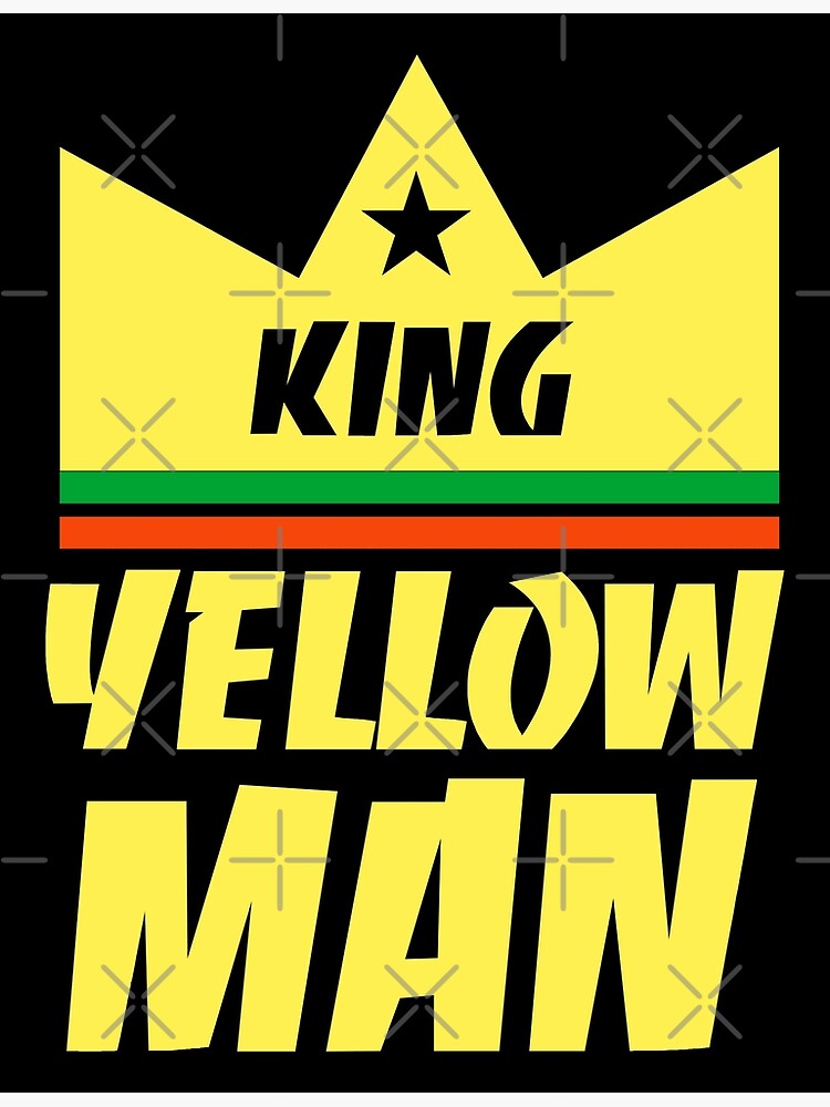 "King Yellowman" Poster for Sale by Square-Jane | Redbubble