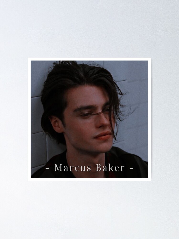 "marcus baker " Poster for Sale by CrazyFace5 | Redbubble
